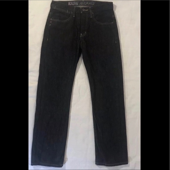 KR3W | Jeans | Kr3w Denim Pants Relaxed Dark Blue Jeans 28x28 | Poshmark